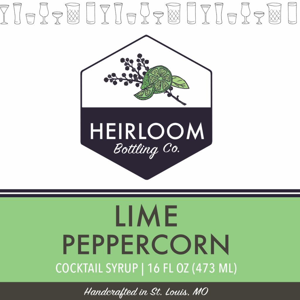 lime label - Heirloom Bottling Co.